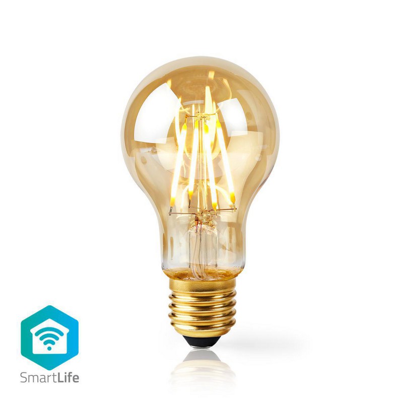 Wi Fi Smart Led Filament Lamp E27 A60 5 W 500 Lm